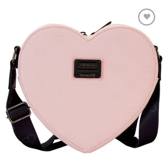 Loungefly | Bags | Loungefly Blackpinkaop Heart Crossbody Bag | Poshmark
